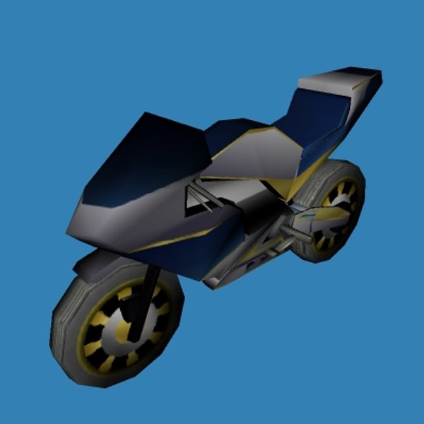 3d model sport bike