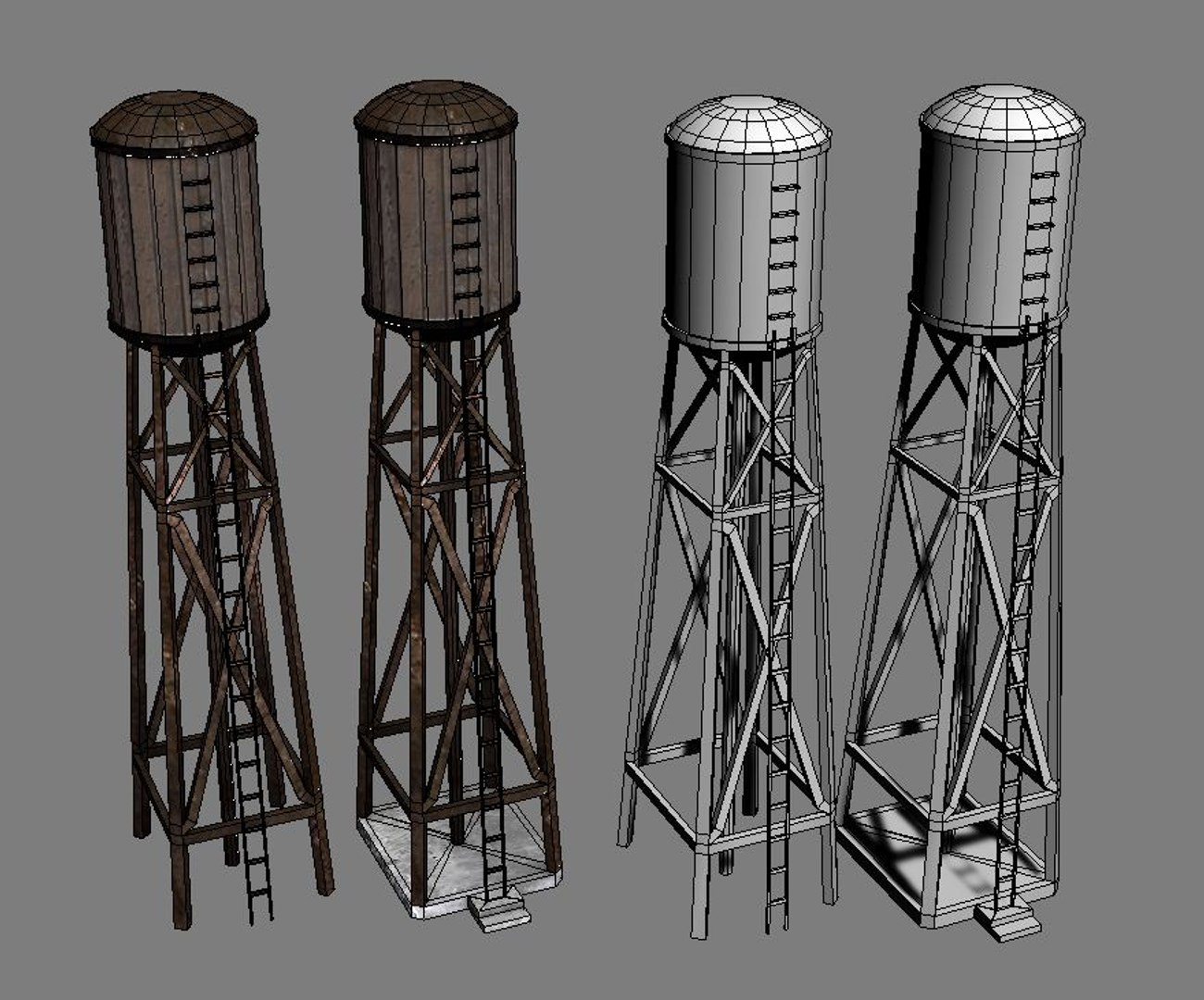 3d Ready Water Tower