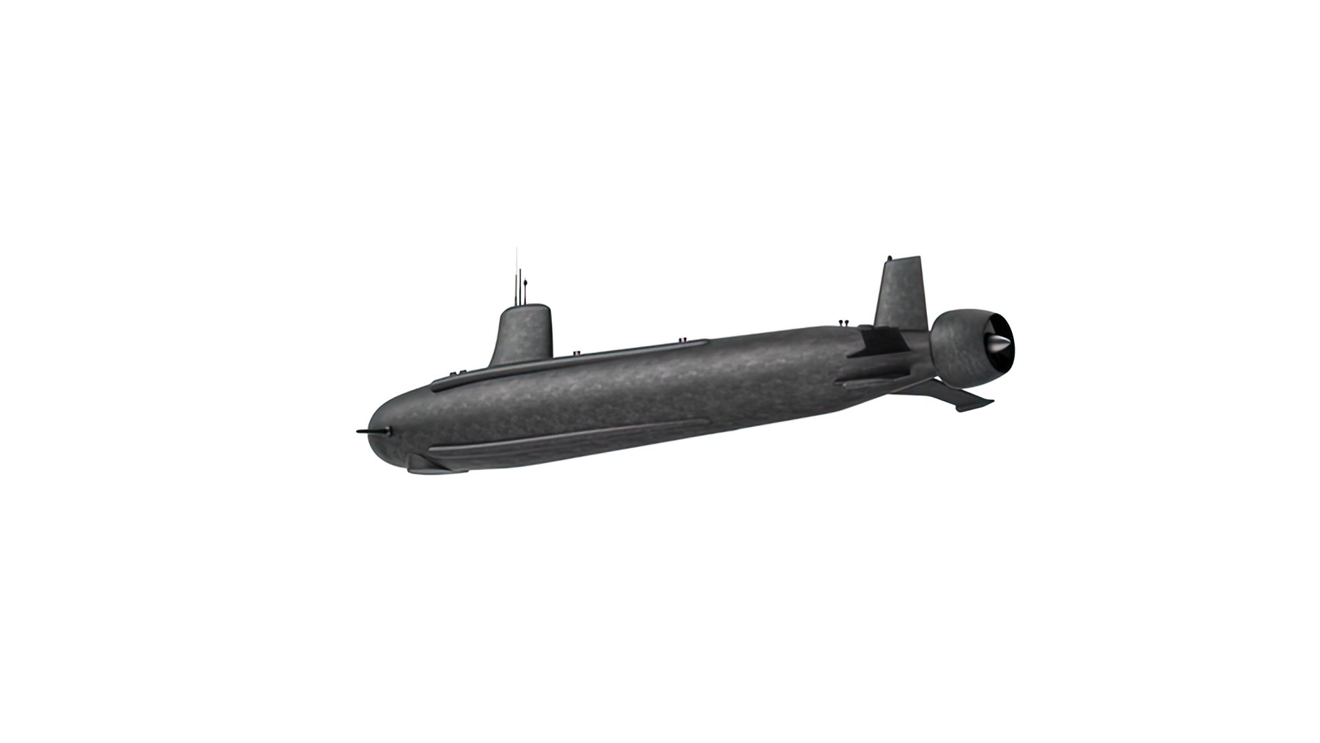 3D Attack Submarine Model - TurboSquid 2185142