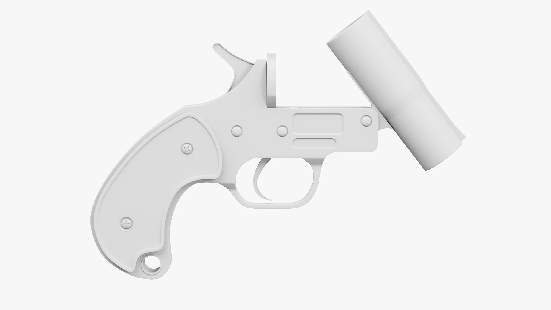 3D Flare Gun - TurboSquid 2374344