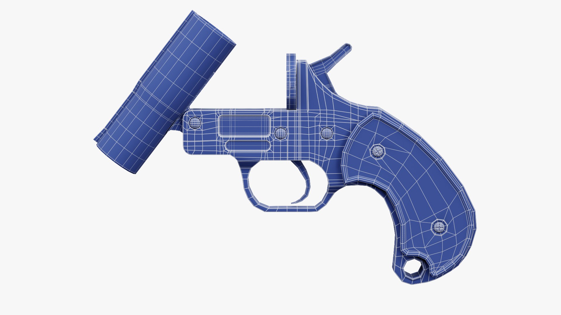 3D Flare Gun - TurboSquid 2374344