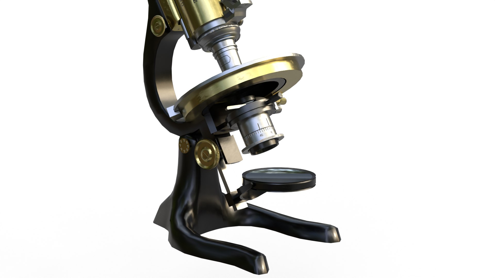 3D Ernst Leitz Wetzlar Microscope Model - TurboSquid 1984017