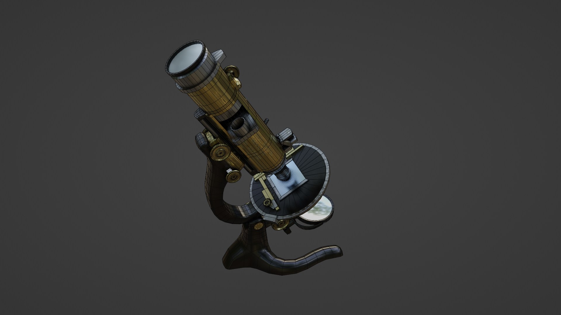 3D Ernst Leitz Wetzlar Microscope Model - TurboSquid 1984017
