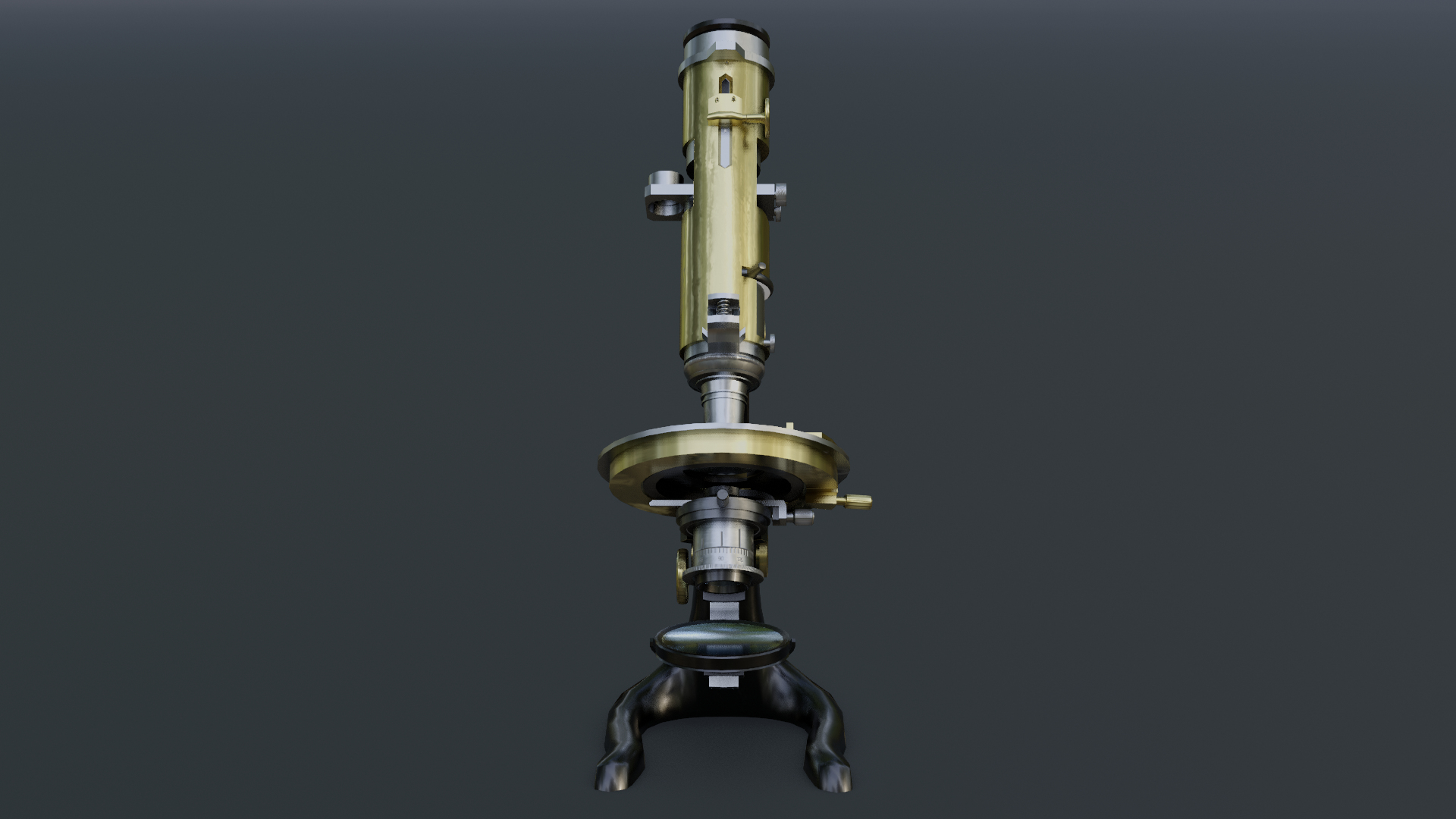 3D Ernst Leitz Wetzlar Microscope Model - TurboSquid 1984017