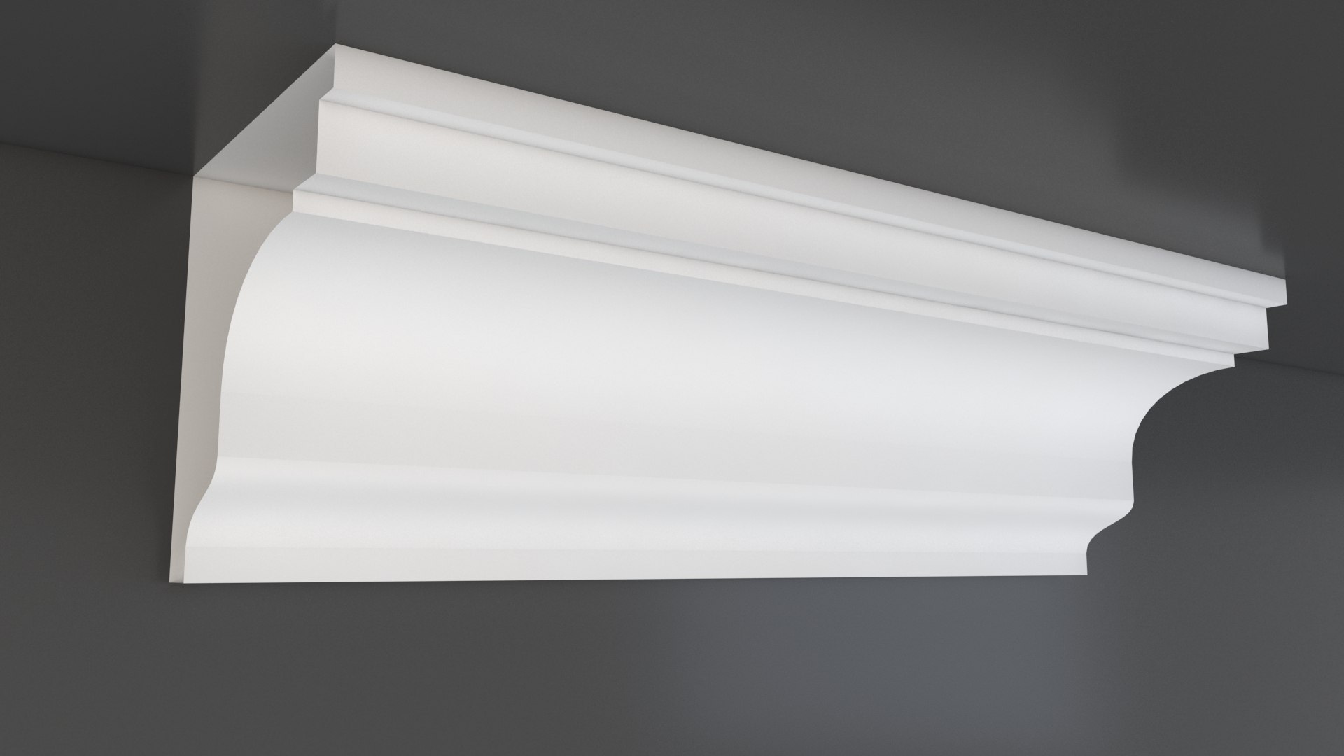 Cornice 161 Straight 3D - TurboSquid 2030698
