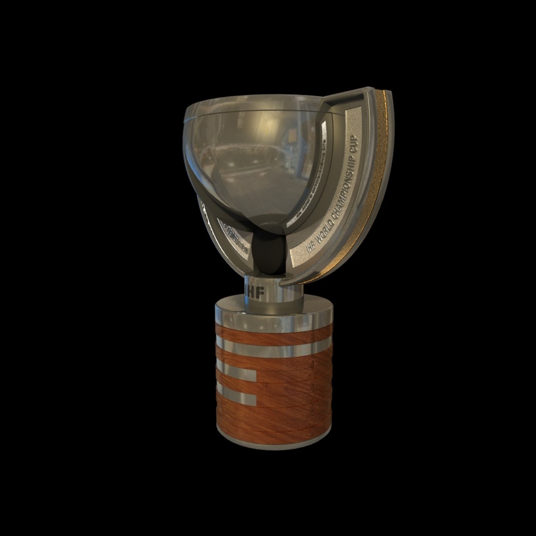 3d Iihf Trophy Model