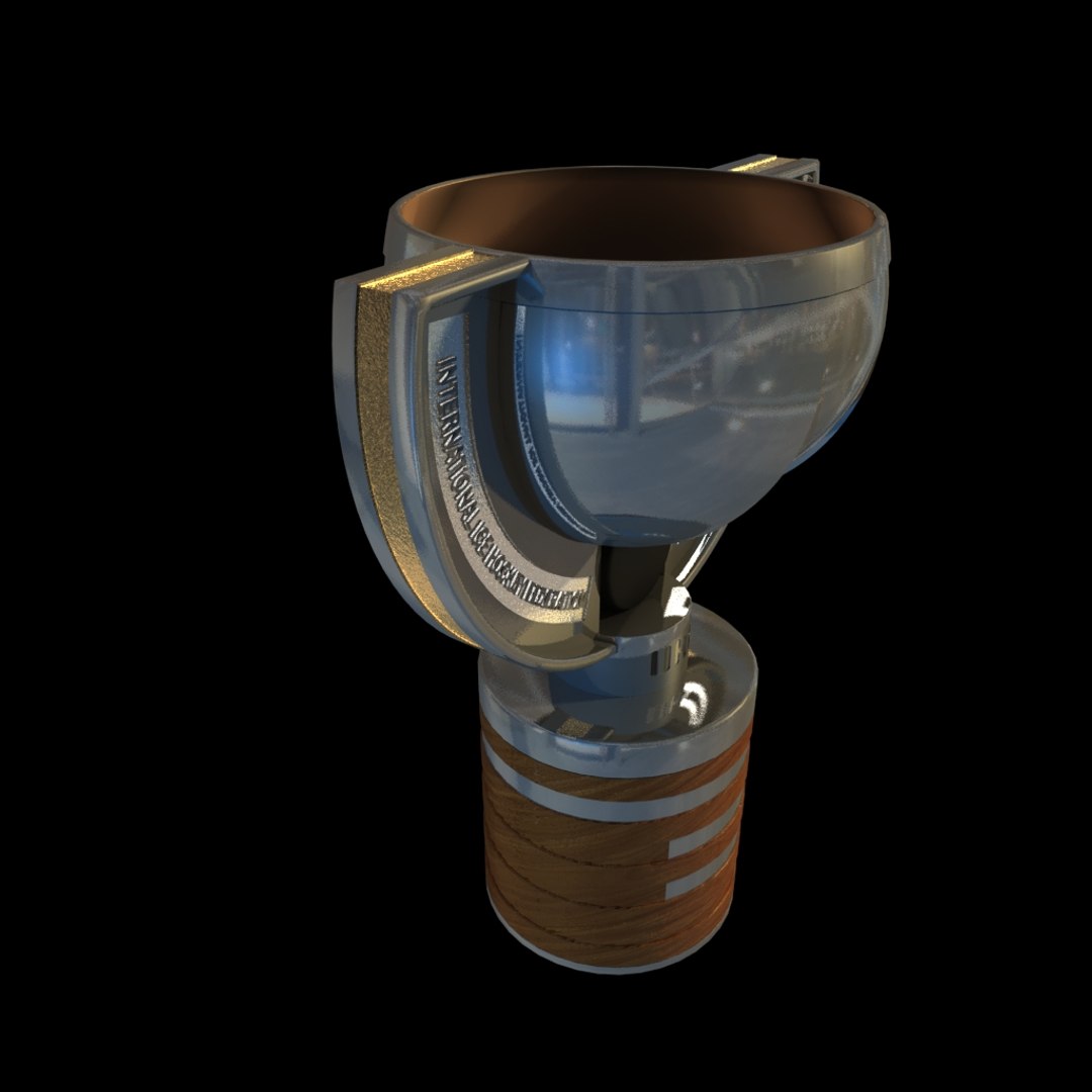 3d Iihf Trophy Model