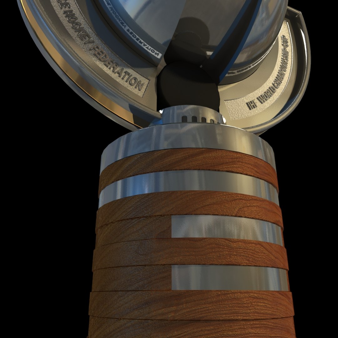3d Iihf Trophy Model