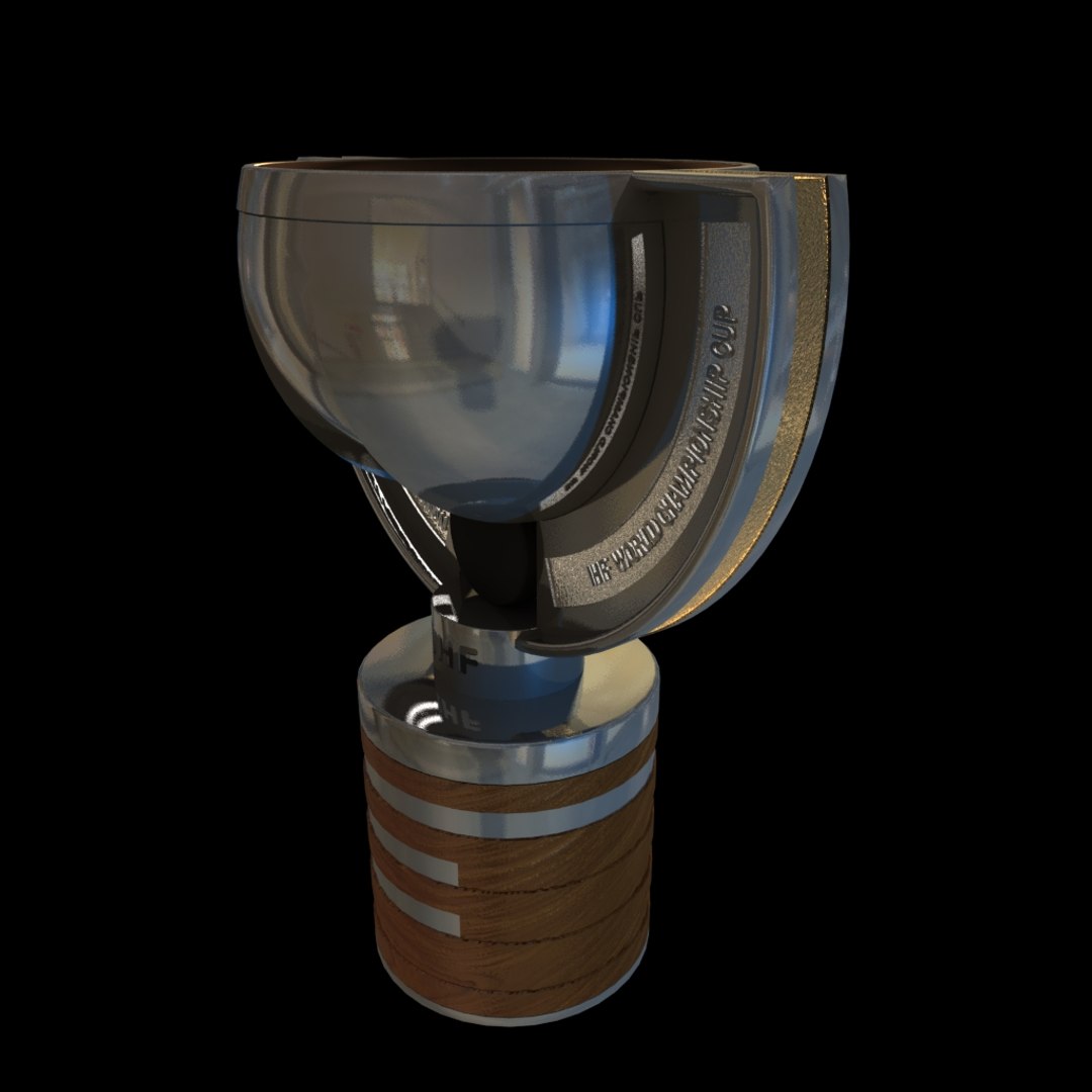 3d Iihf Trophy Model