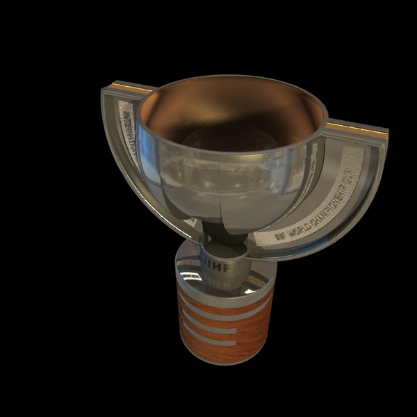 3d iihf trophy model