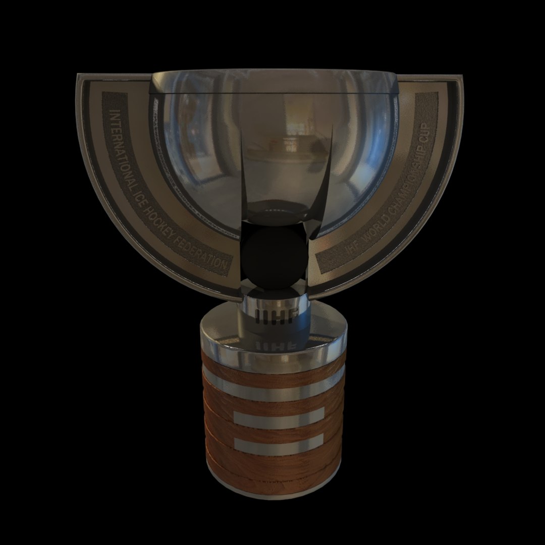 3d Iihf Trophy Model
