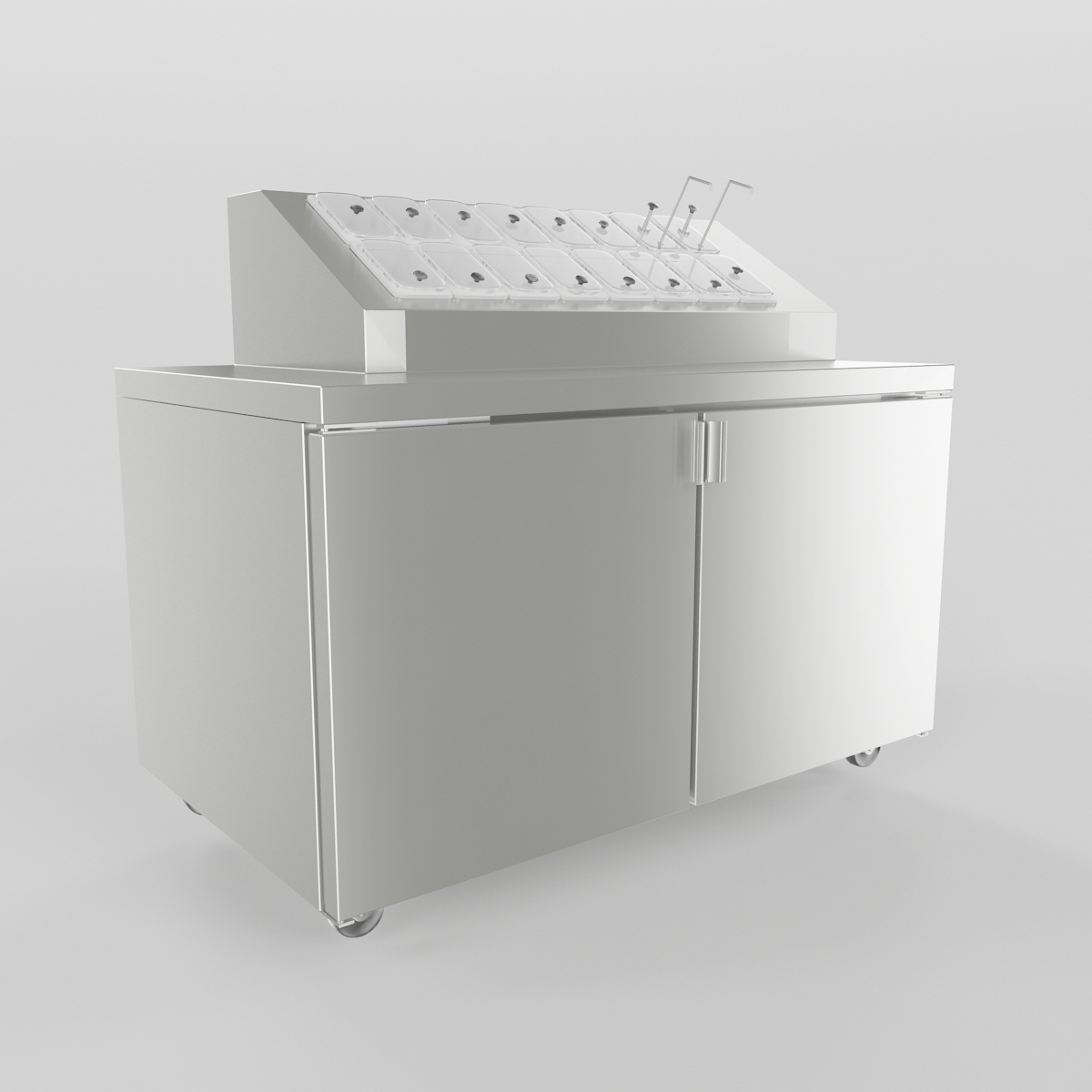 max ice cream topping cabinet