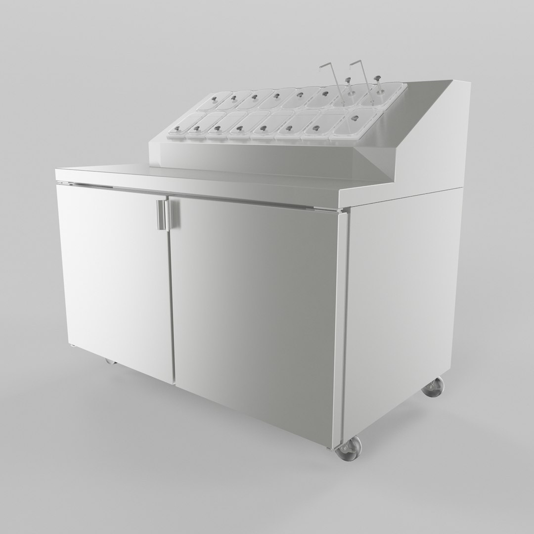 max ice cream topping cabinet
