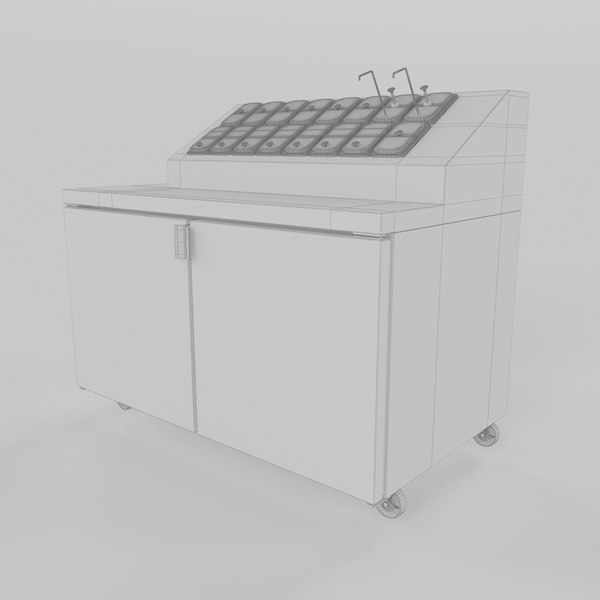 max ice cream topping cabinet
