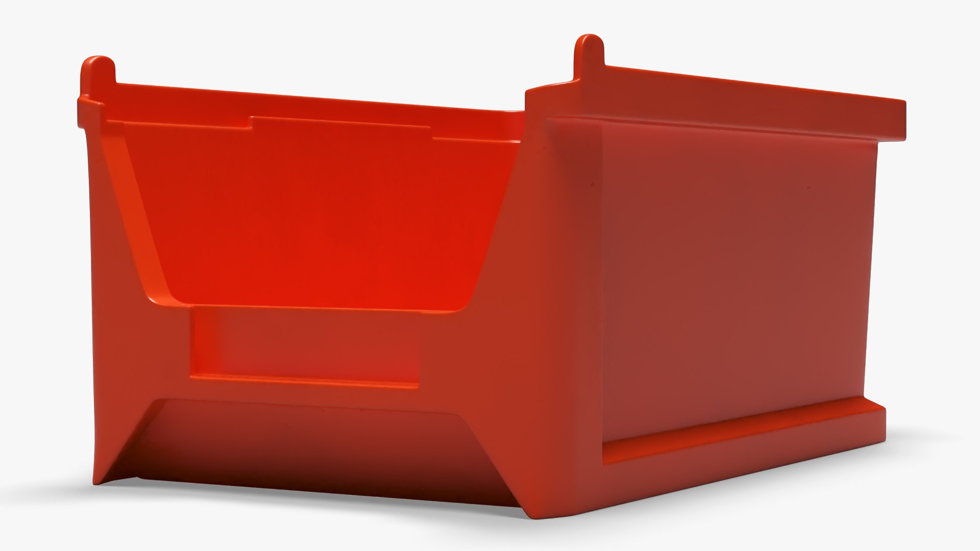 Stackable Plastic Storage Bin Model - TurboSquid 2374917