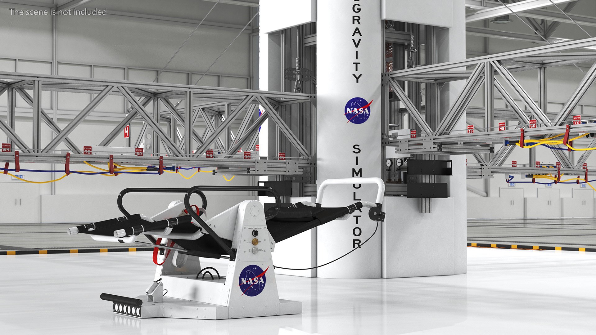 NASA Microgravity Simulator 3D model - TurboSquid 2155792