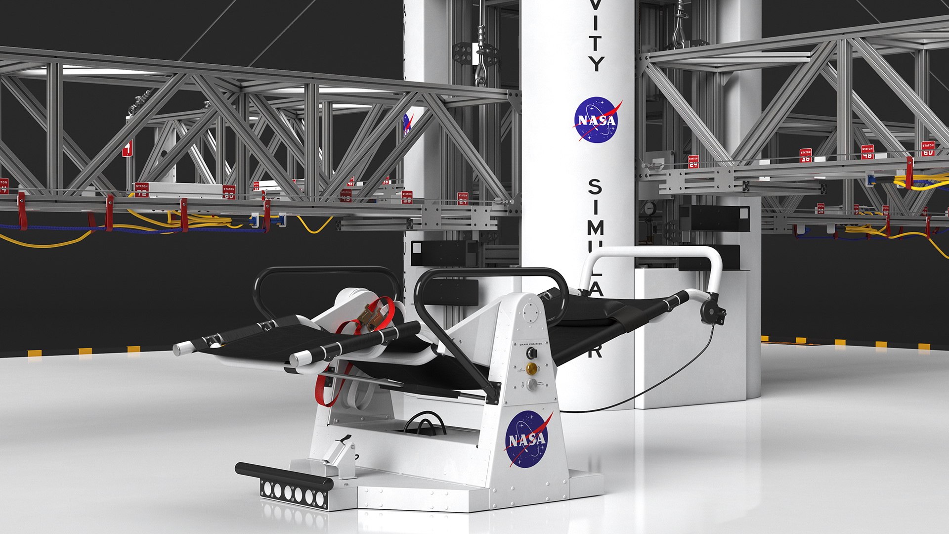 NASA Microgravity Simulator 3D model - TurboSquid 2155792