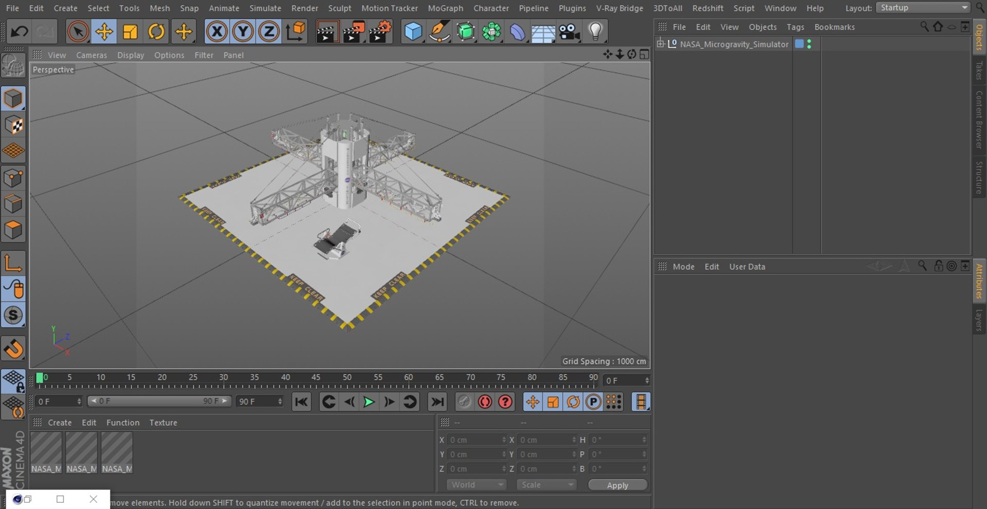 NASA Microgravity Simulator 3D model - TurboSquid 2155792