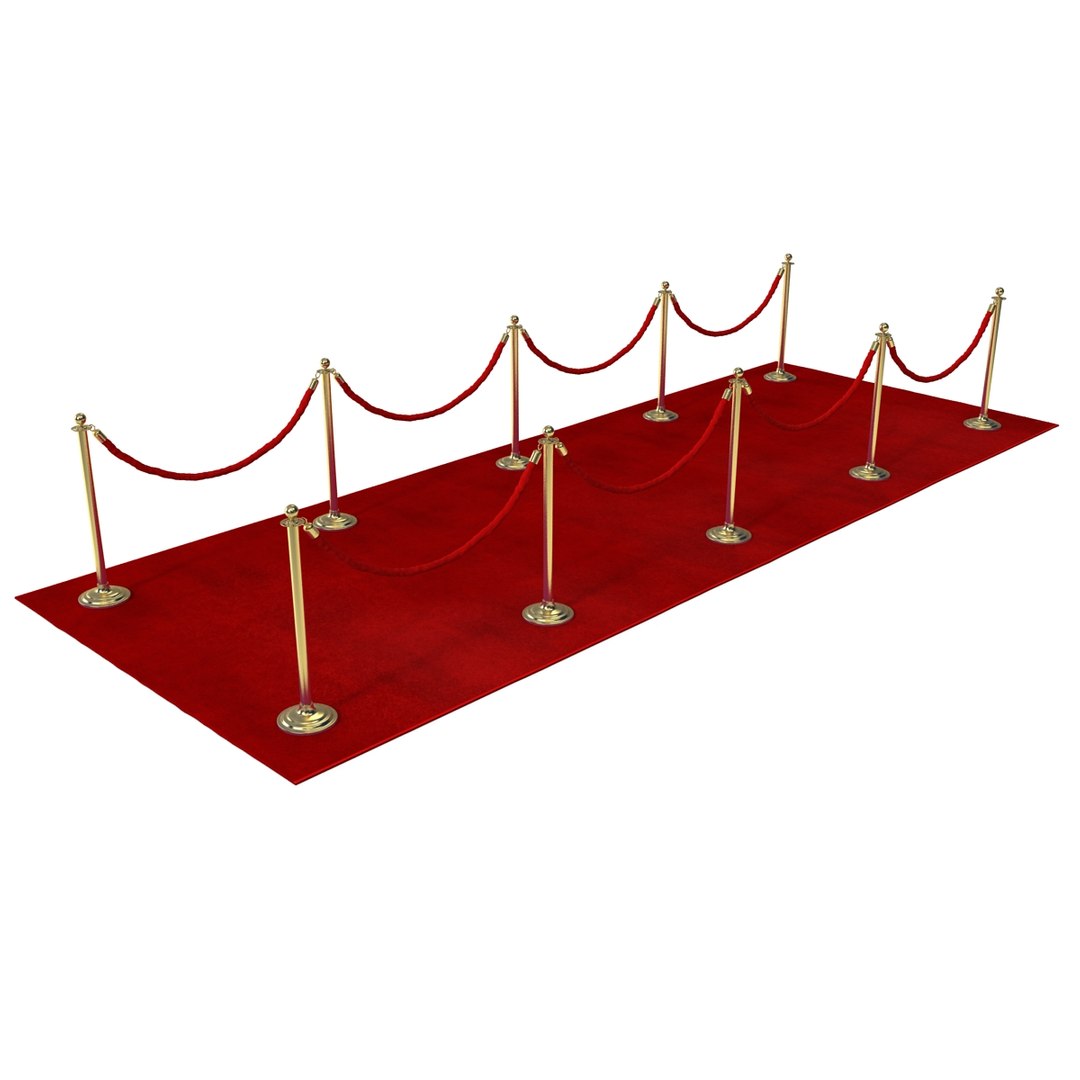 Red Carpet 3d Model