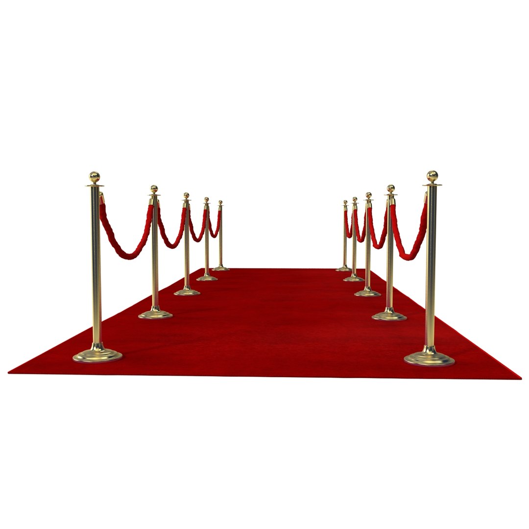 Red Carpet 3d Model