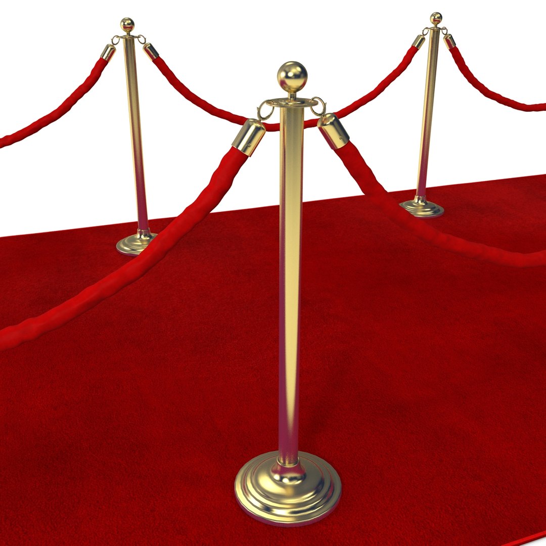 Red Carpet 3d Model
