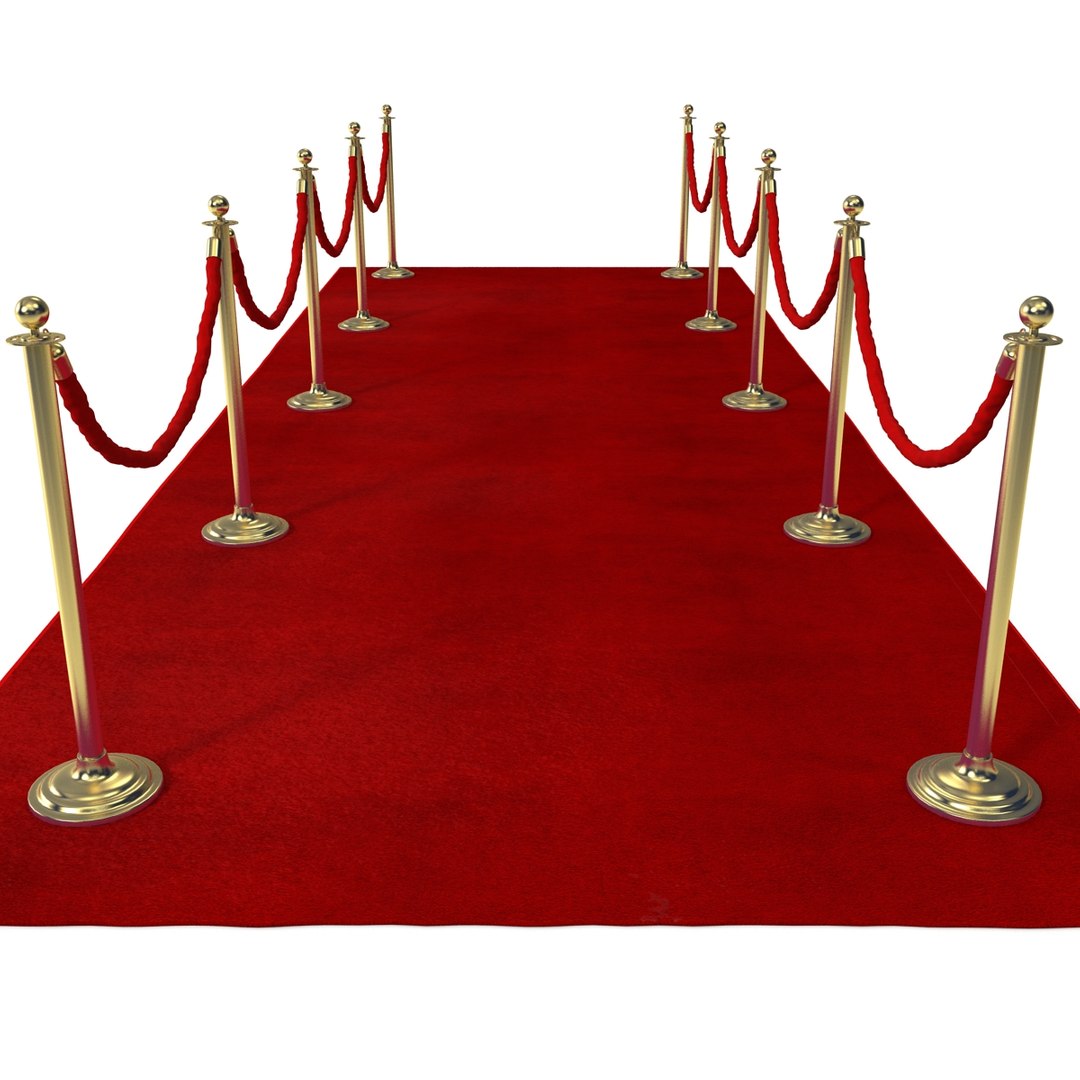 Red Carpet 3d Model