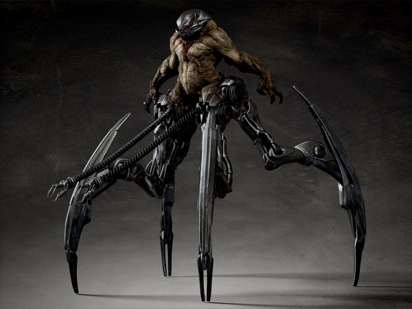 3d robot spider