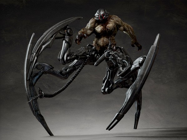 creature cyber 3d model