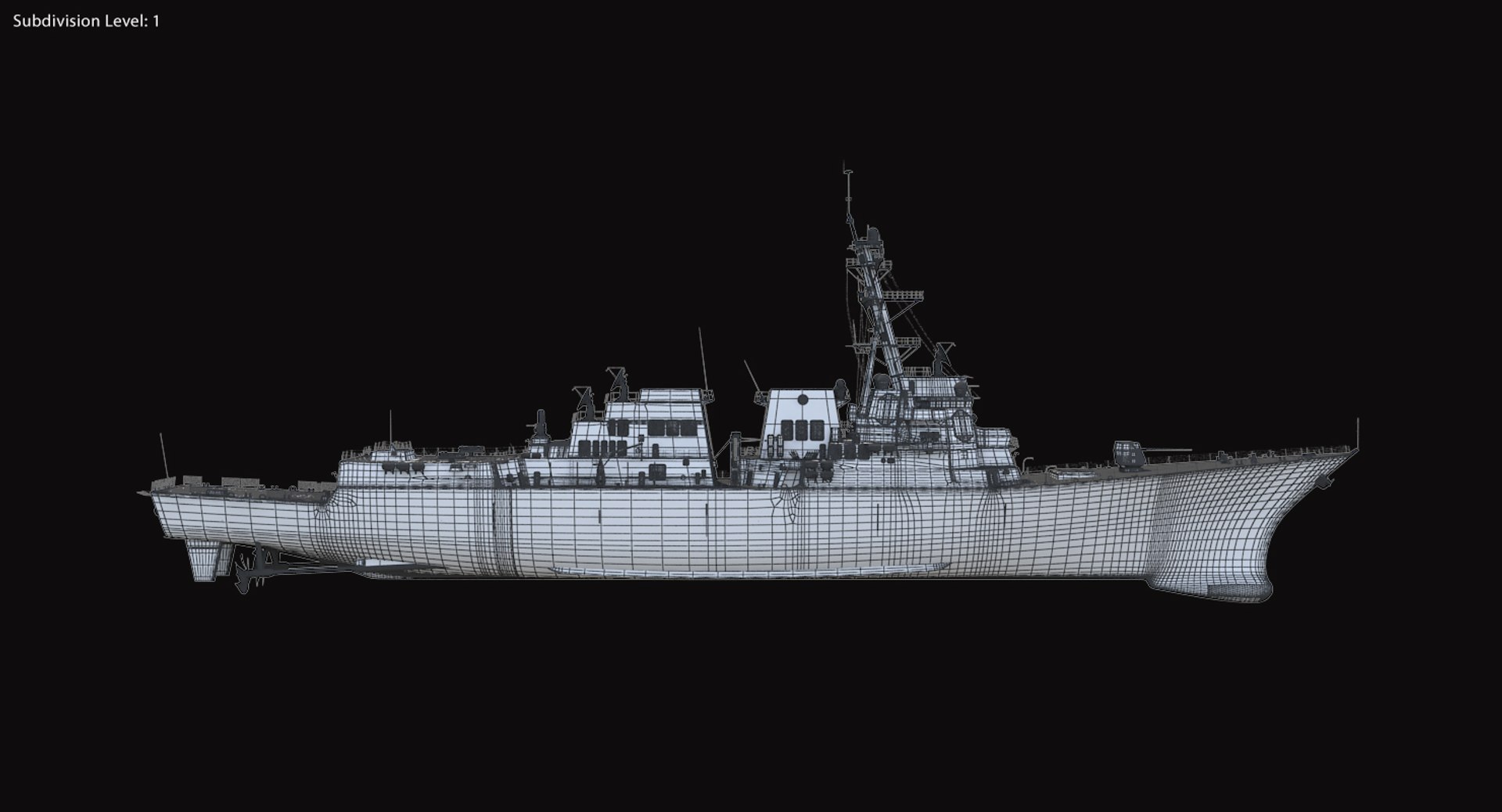 3D uss ralph johnson - TurboSquid 1296411