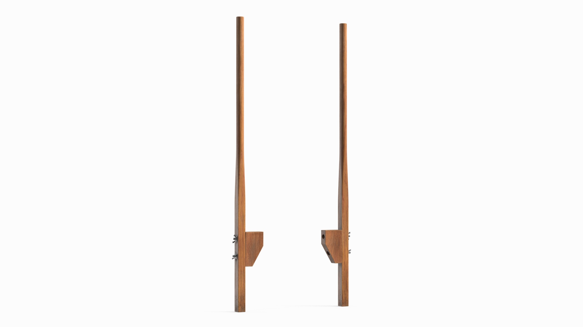 Wooden Balance Stilts 3D Model - TurboSquid 2302482