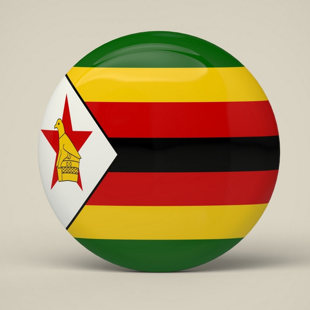 Zimbabwe Badge 3D model - TurboSquid 1880449