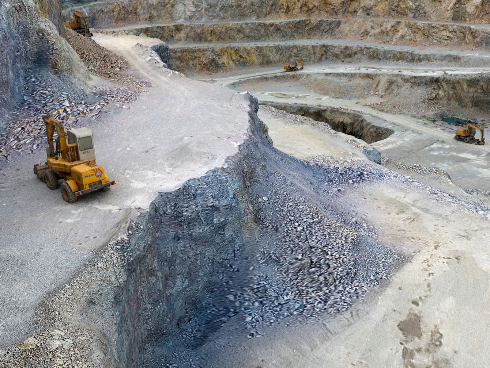 Opencast mines hd - 3D model - TurboSquid 1379081