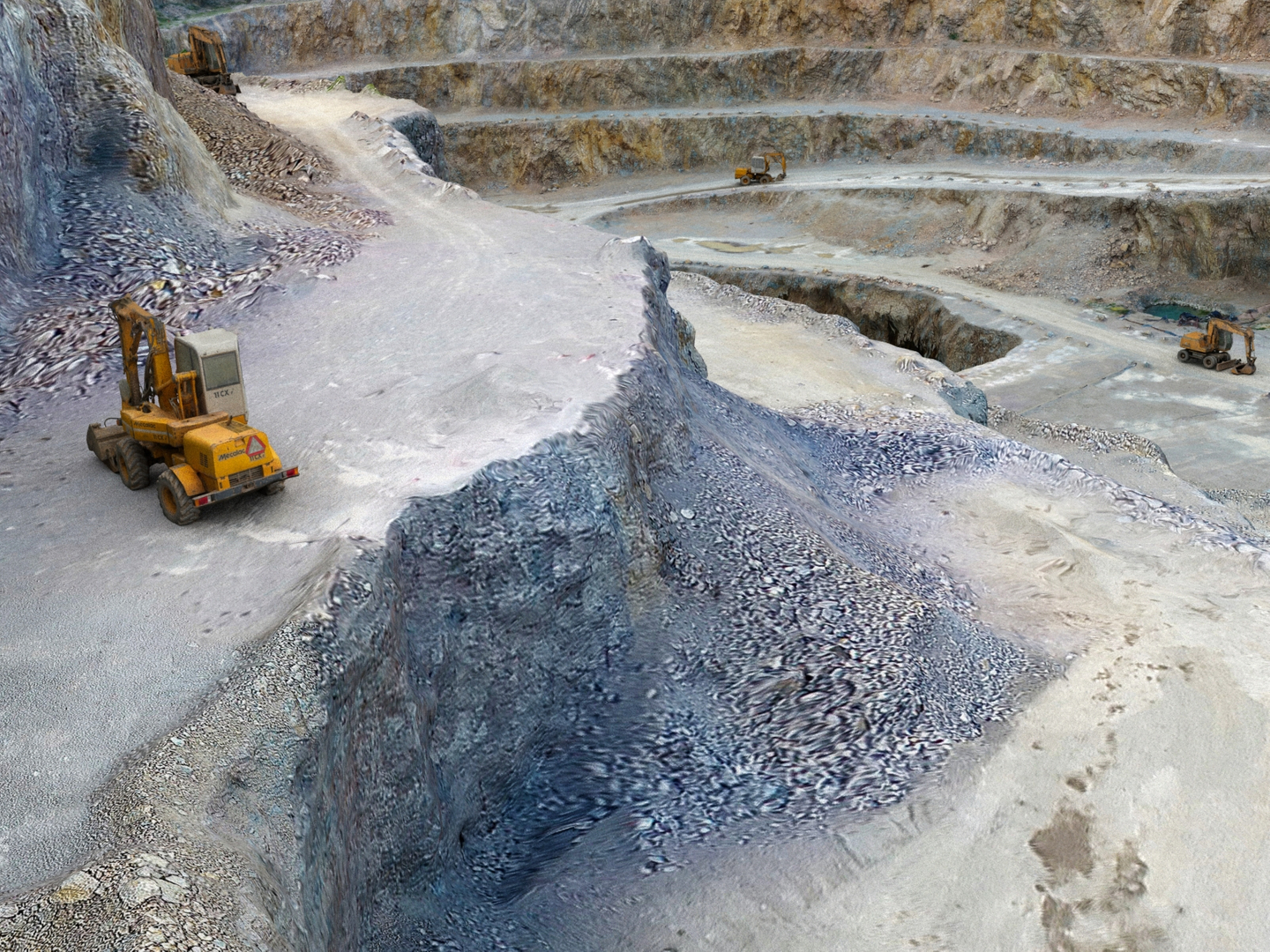 Opencast mines hd - 3D model - TurboSquid 1379081
