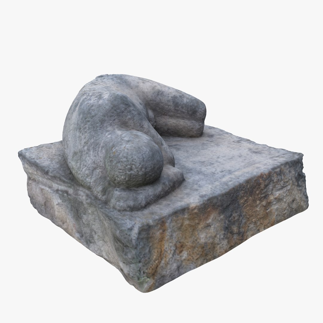Stone Figure Statue 3D Model - TurboSquid 1221259