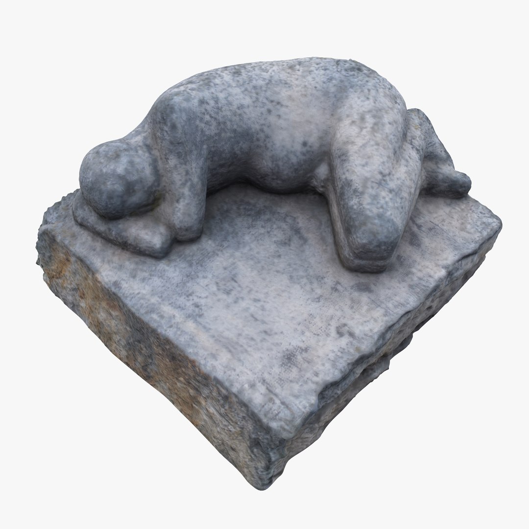 Stone Figure Statue 3D Model - TurboSquid 1221259