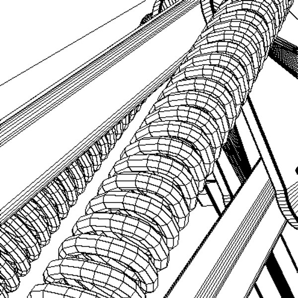 3d model of desklamp bulb power