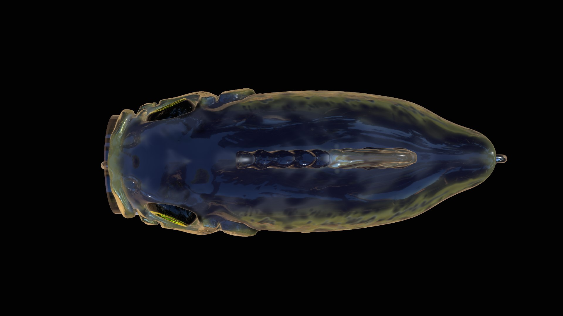 3D Model Popper Lure Bass Fish Popper - TurboSquid 2114416