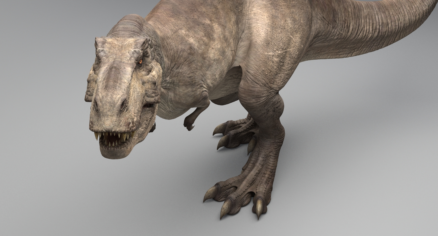 T-rex rigging animation 3D model - TurboSquid 1194430