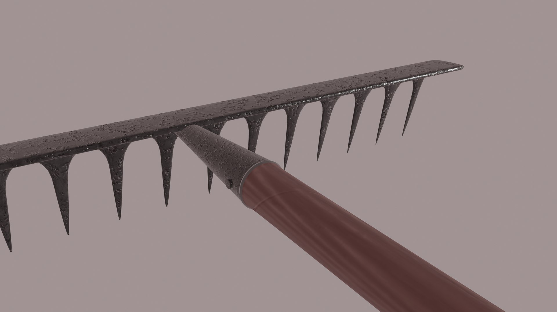 3D Rake Tool Industrial - TurboSquid 1608958