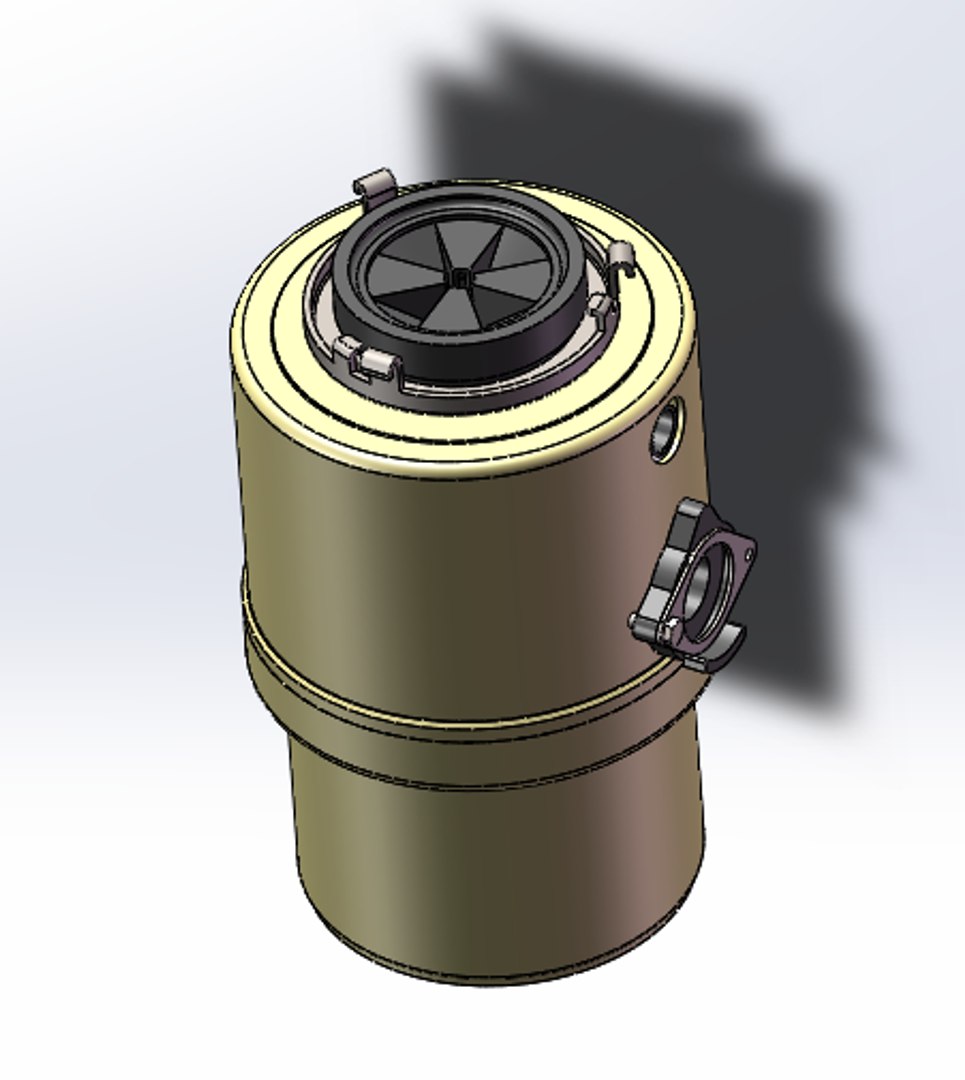 Kitchen waste processor 3D model - TurboSquid 1509606