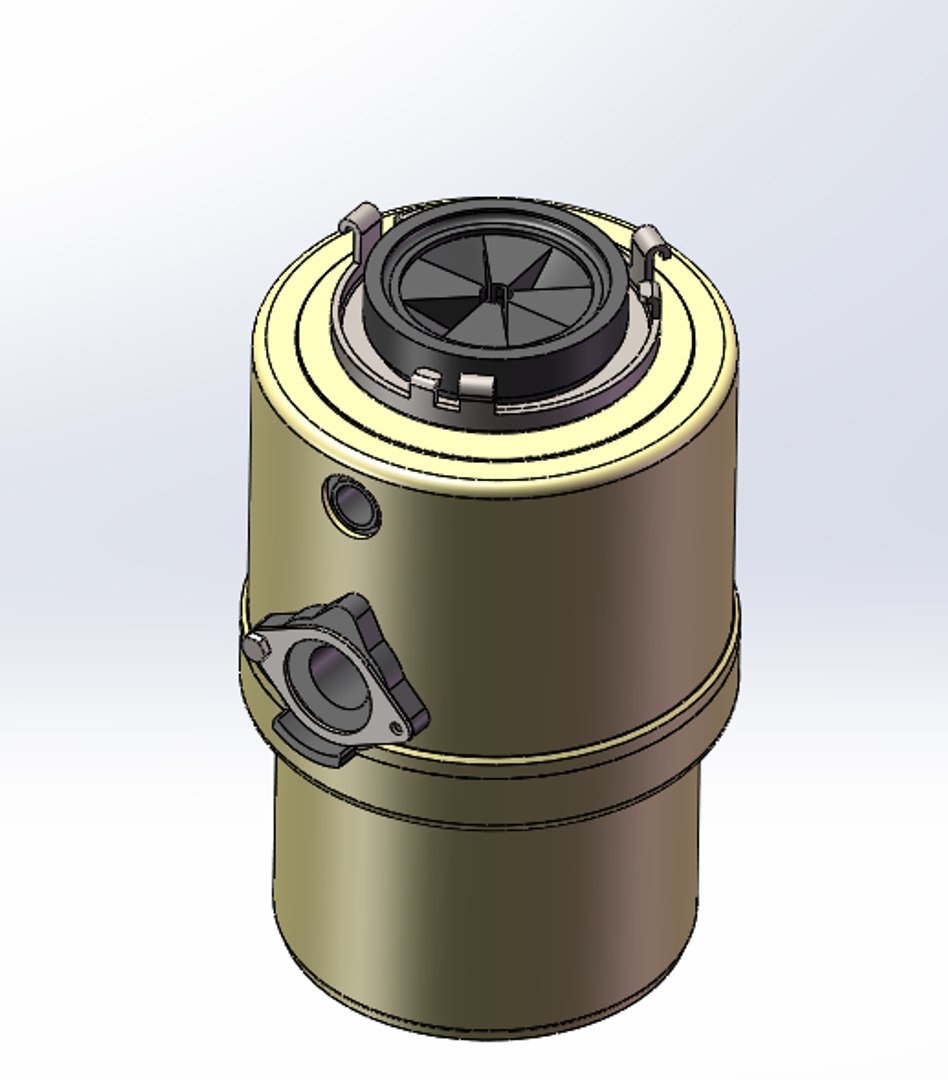 Kitchen waste processor 3D model - TurboSquid 1509606