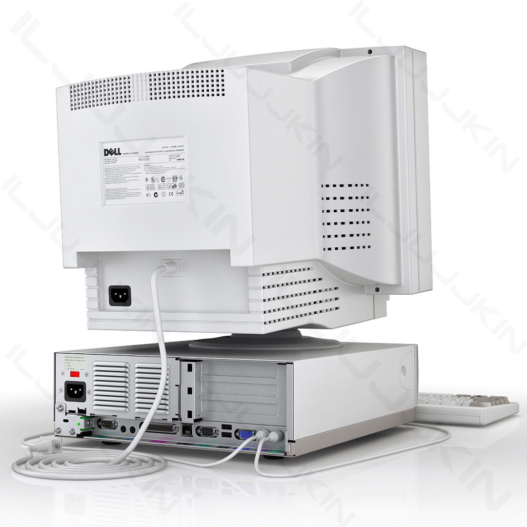 old pc compaq monitor 3ds