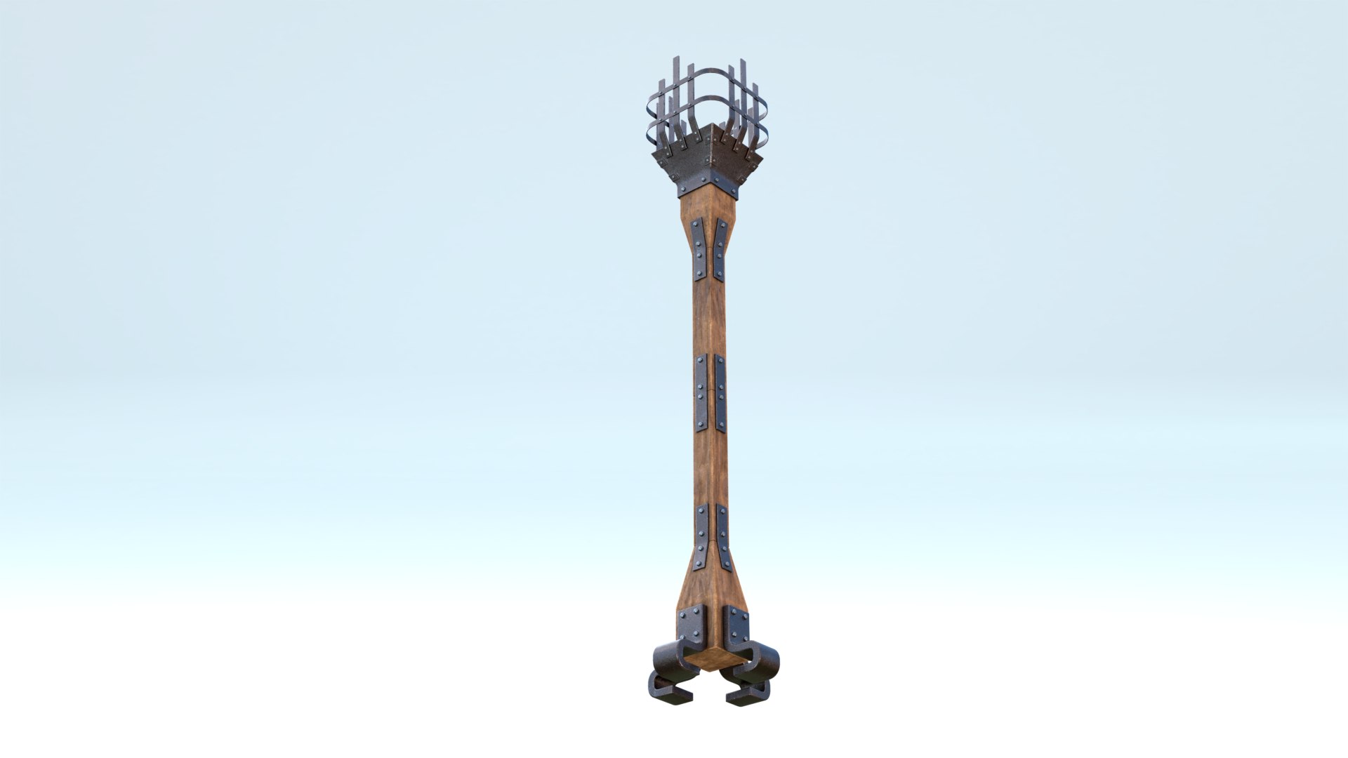 3D Model Medieval Torchere - TurboSquid 1980536