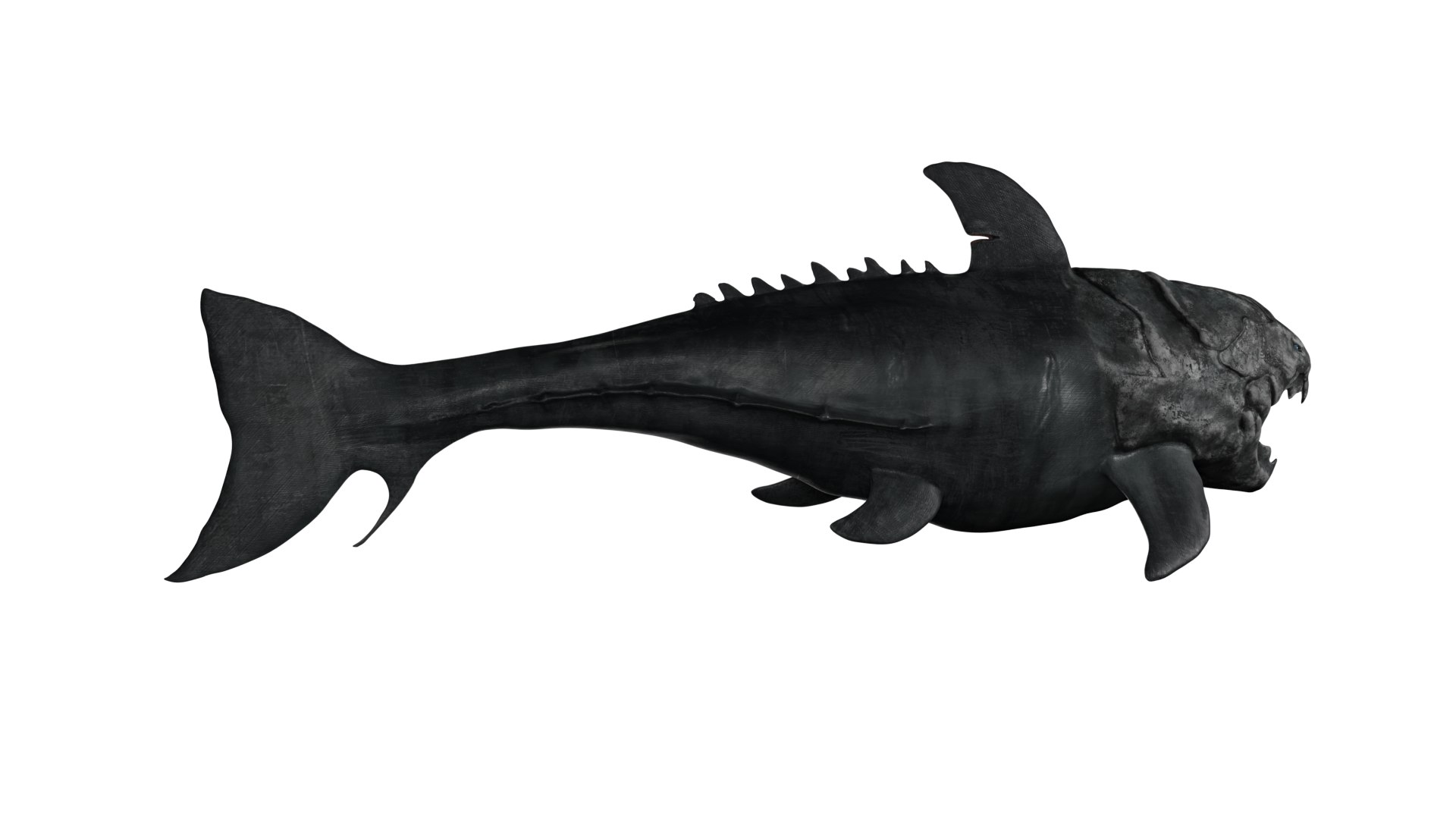 3D Dunkleosteus Rigged - TurboSquid 1960191