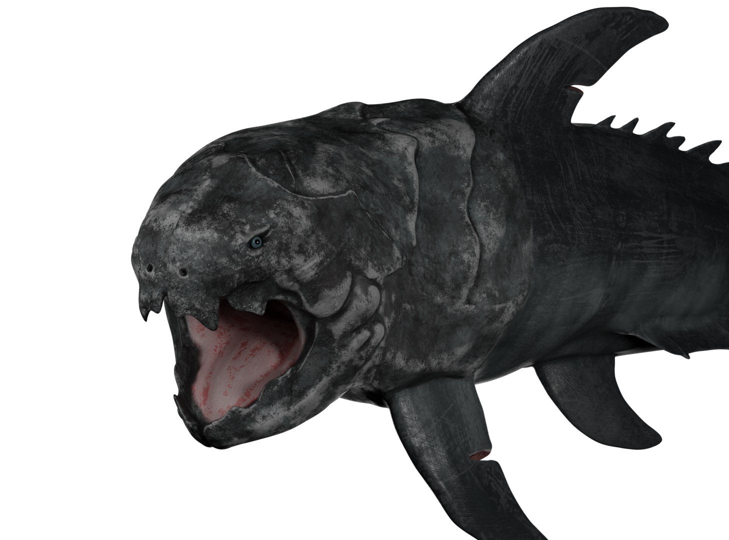 3D Dunkleosteus Rigged - TurboSquid 1960191