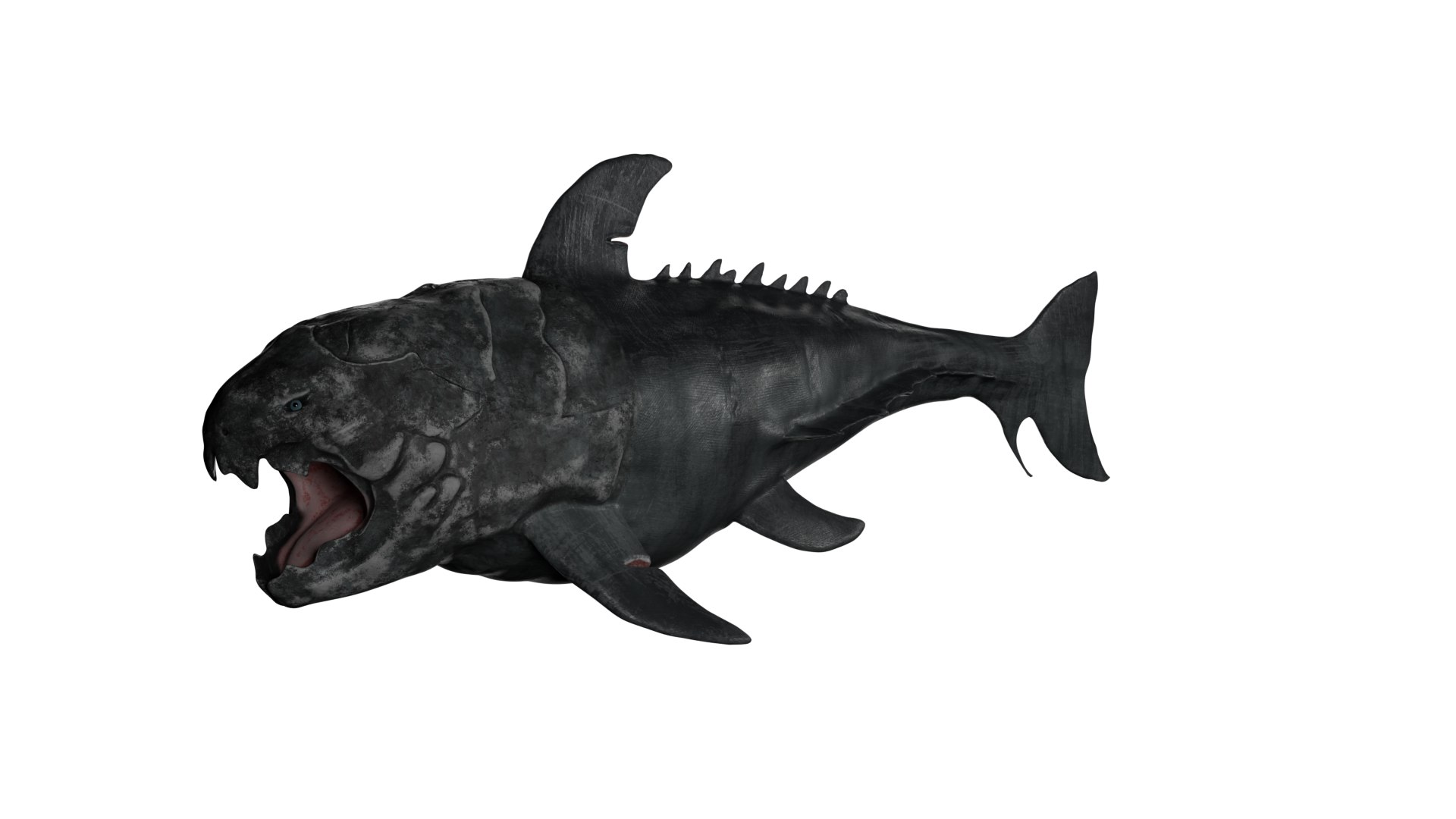 3D Dunkleosteus Rigged - TurboSquid 1960191