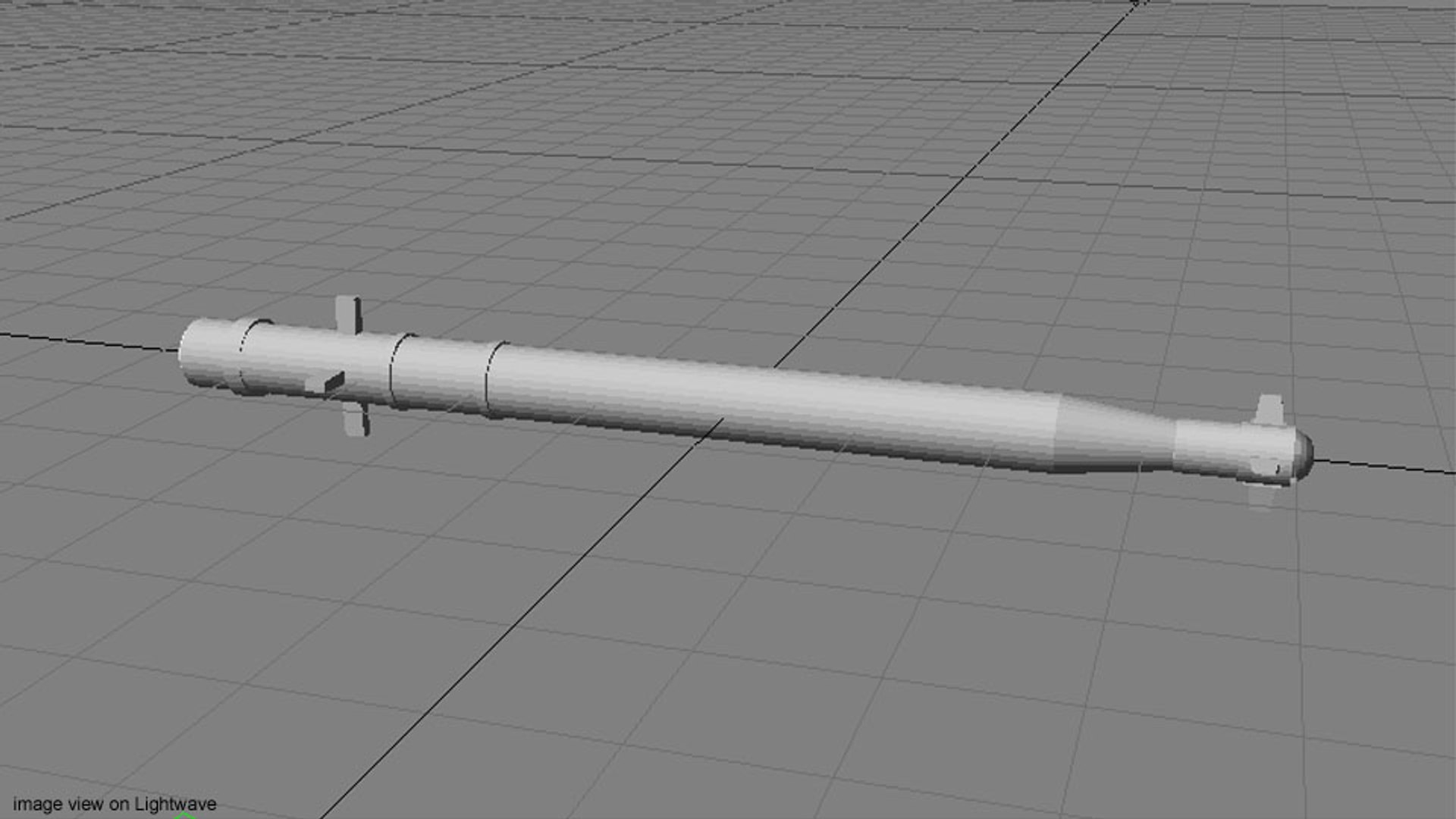 Rocket Launcher Warhead 3d Model