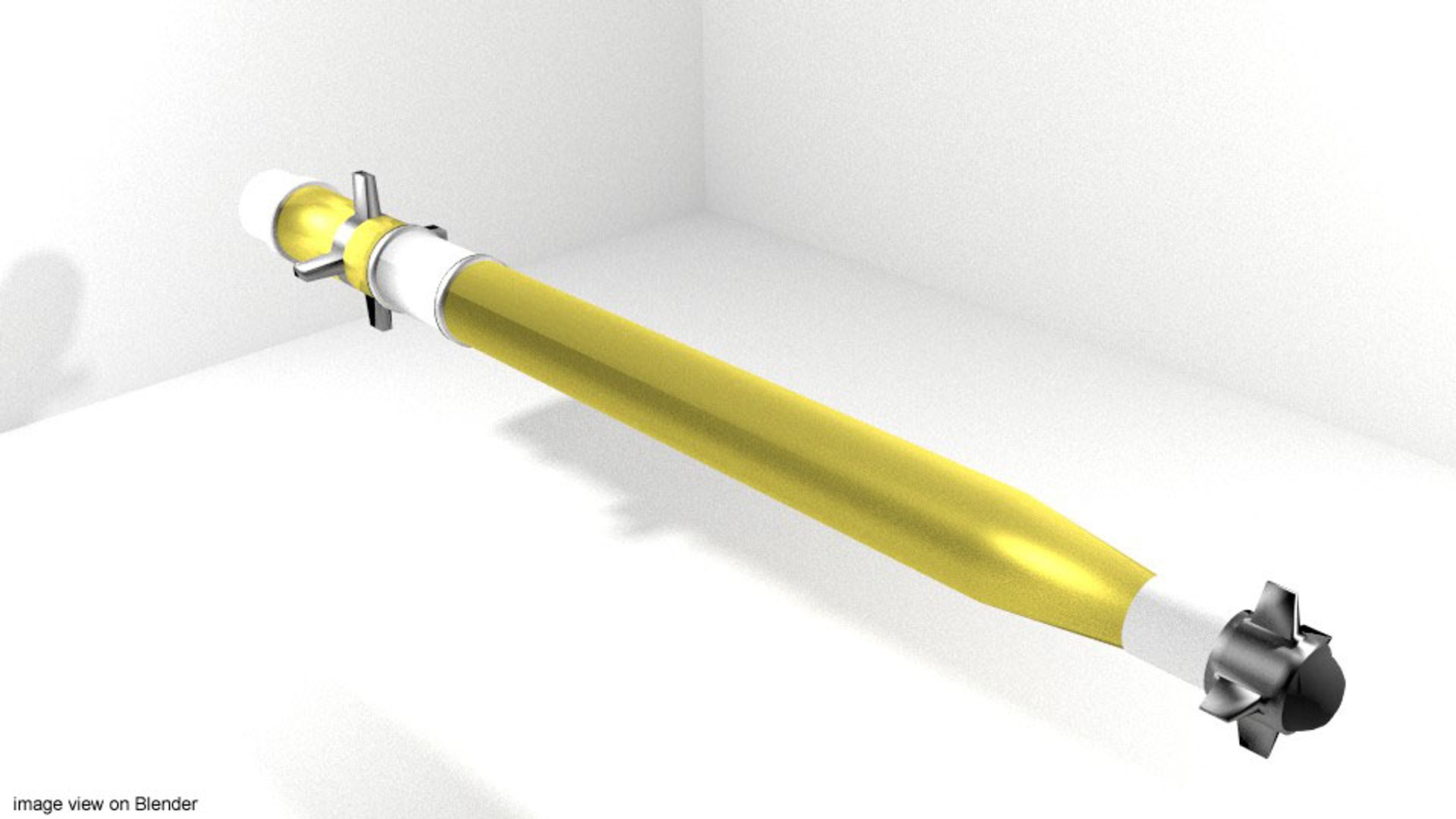 Rocket Launcher Warhead 3d Model