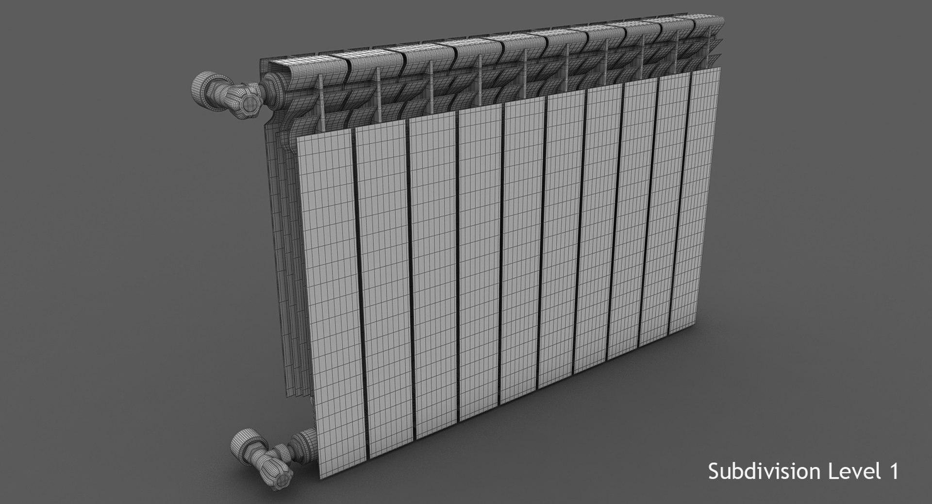 3d Radiator Aluminum