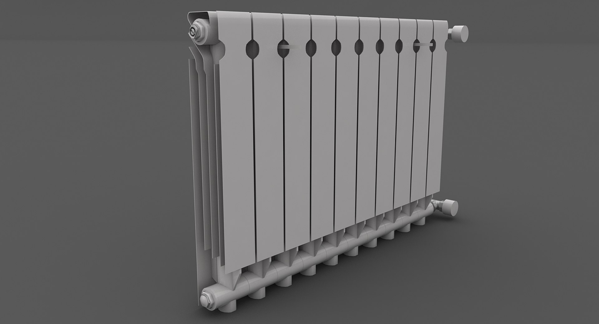 3d Radiator Aluminum